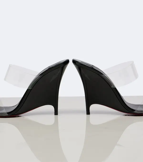 CHRISTIAN LOUBOUTIN Miss Z Tpu Wedge Sandals