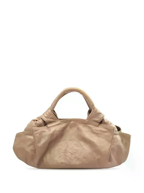 Loewe 2000-2010 Metallic Nappa Aire Hobo Bag - Gold