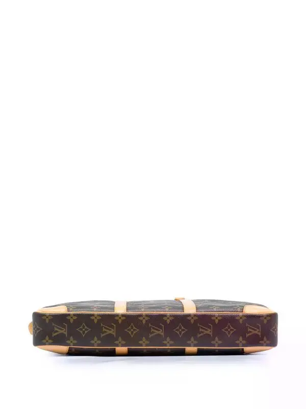 LOUIS VUITTON Monogram Porte Documents Voyage Business Bag - Brown