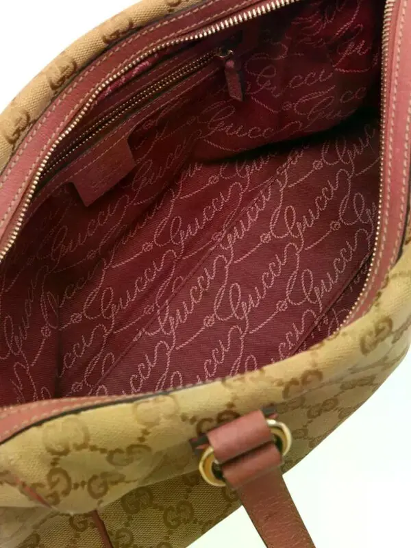 Gucci Charmy Gg Canvas Shoulder Bag