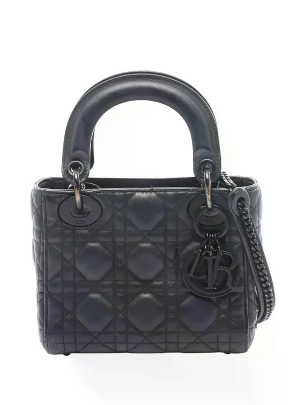 Dior Mini Lady Satchel - Black