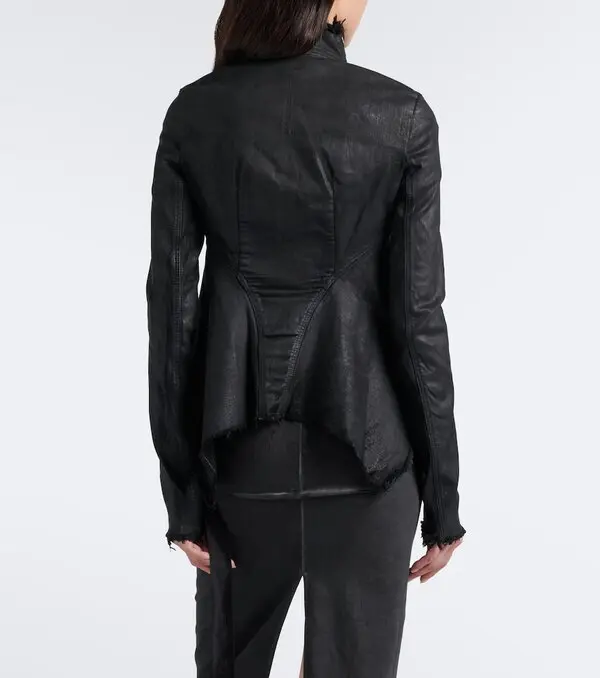 Rick Owens Naska Gary Denim Jacket - Black