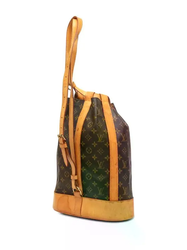 LOUIS VUITTON Monogram Randonnee Pm Bucket Bag