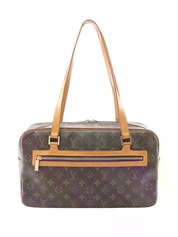 LOUIS VUITTON 2005 Monogram Cite Gm Shoulder Bag - Brown