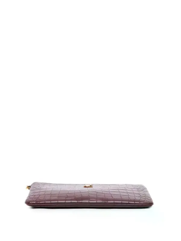 Saint Laurent Monogram Tablet Pouch Clutch Bag
