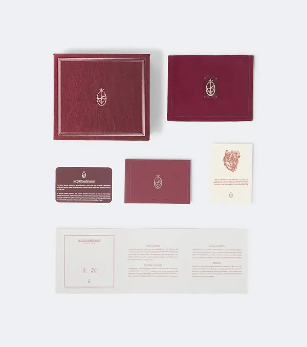 JACQUES MARIE MAGE Elston Leather Wallet