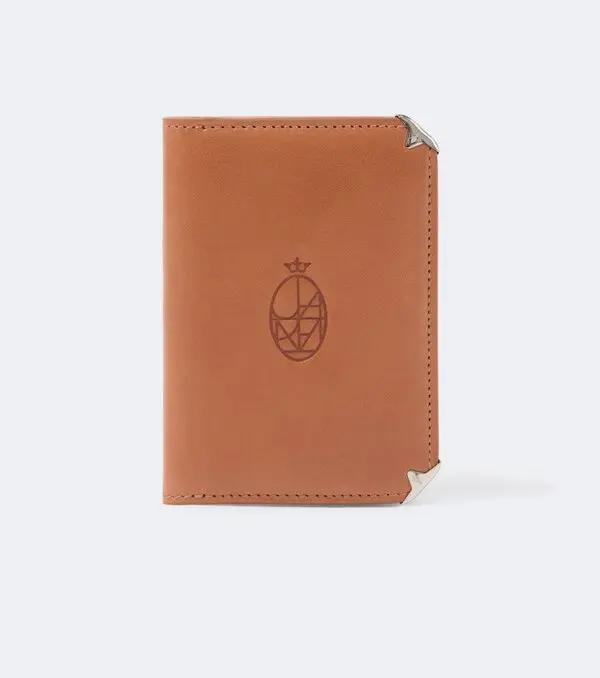 JACQUES MARIE MAGE Elston Leather Wallet - Brown