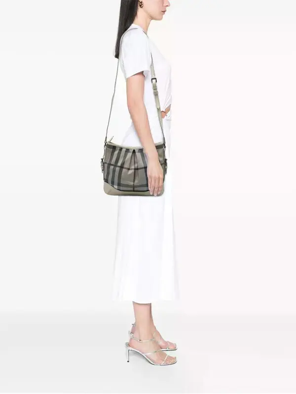 Burberry Coated Canvas Crossbody Bag