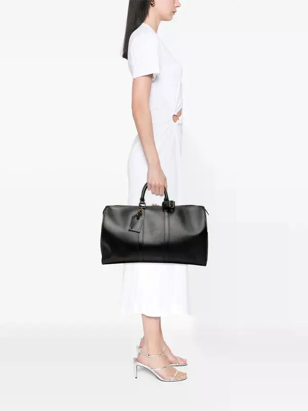 LOUIS VUITTON 1995 Epi Keepall 45 Travel Bag - Black
