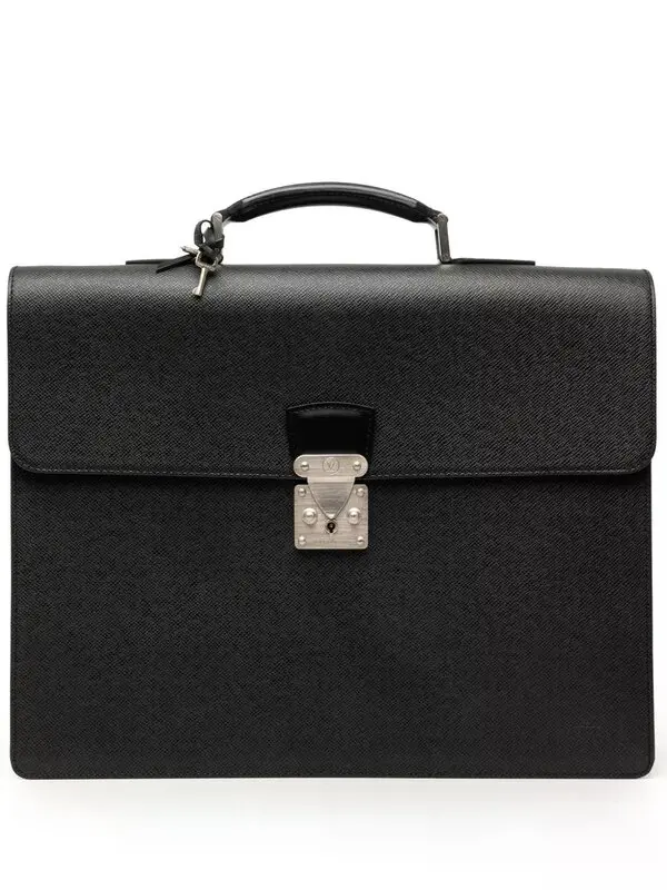 LOUIS VUITTON Taiga Moskova Briefcase Business Bag
