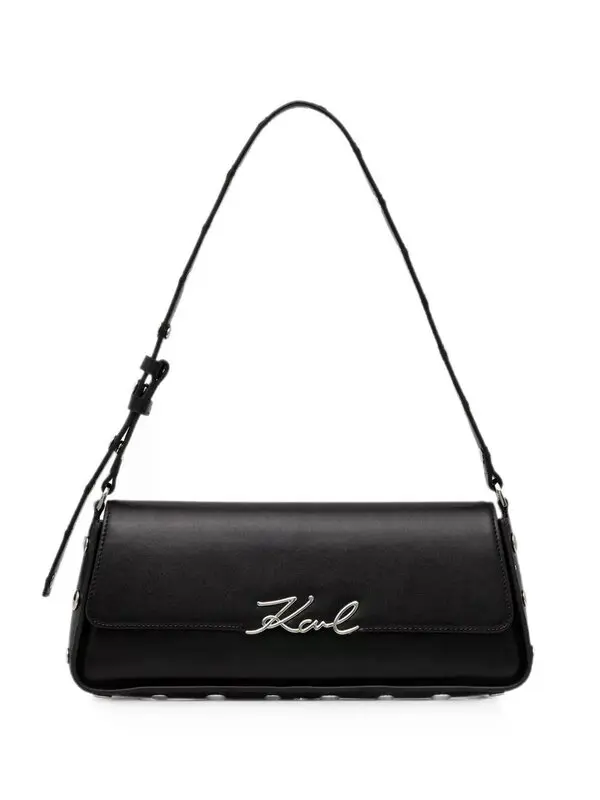Karl Lagerfeld K/signature Elongated Shoulder Bag
