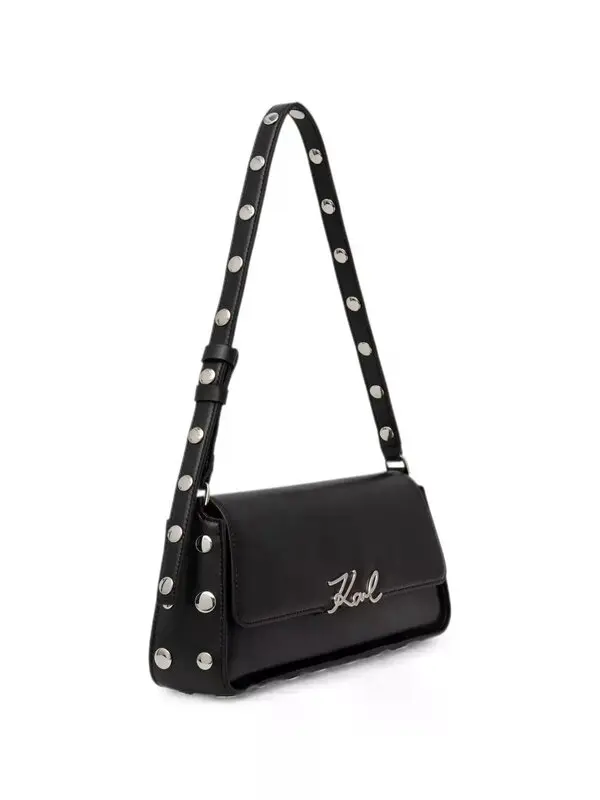 Karl Lagerfeld K/signature Elongated Shoulder Bag