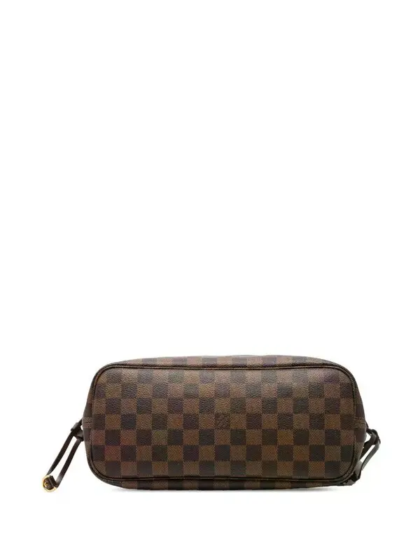 LOUIS VUITTON Damier Ebene Neverfull Pm Tote Bag - Brown