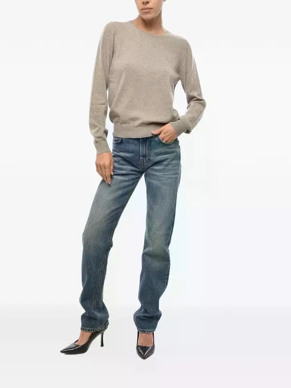 Malo Crew Neck Long Sleeve Sweater