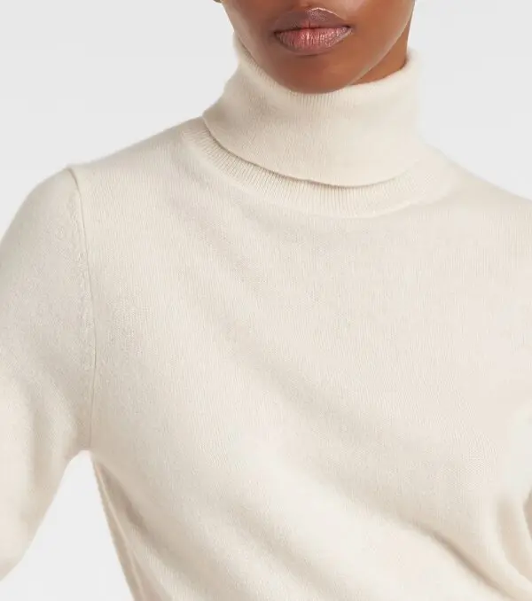 Jardin Des Orangers Cashmere Turtleneck Sweater - White