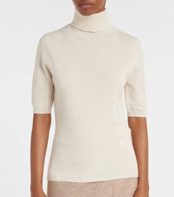 Jardin Des Orangers Cashmere Turtleneck Sweater - White