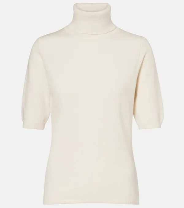 Jardin Des Orangers Cashmere Turtleneck Sweater - White