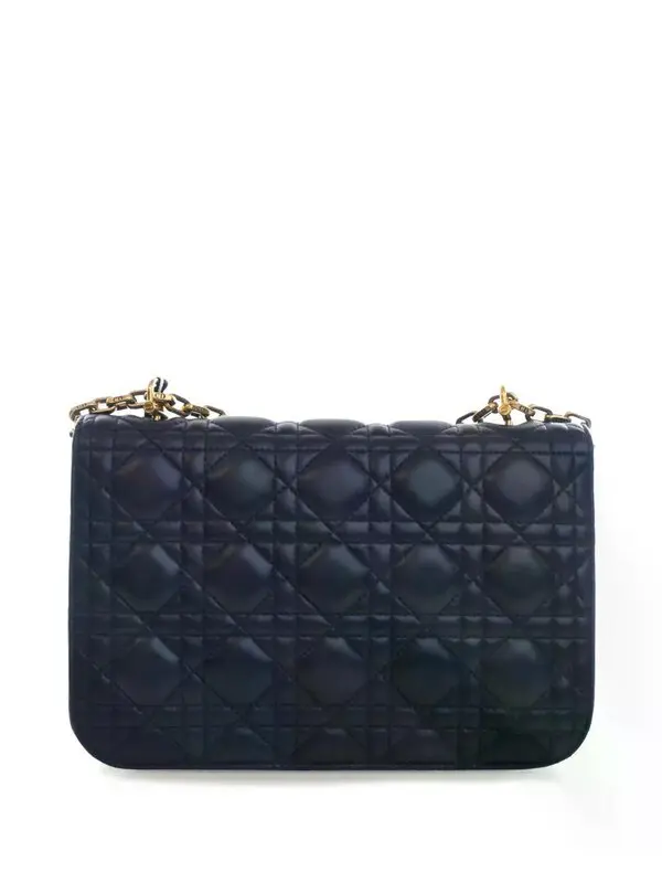 Dior 2017 Medium Lambskin Cannage Dioraddict Flap Shoulder Bag