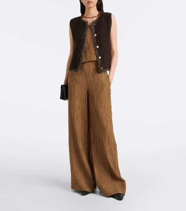Jardin Des Orangers Waffle-knit Vest