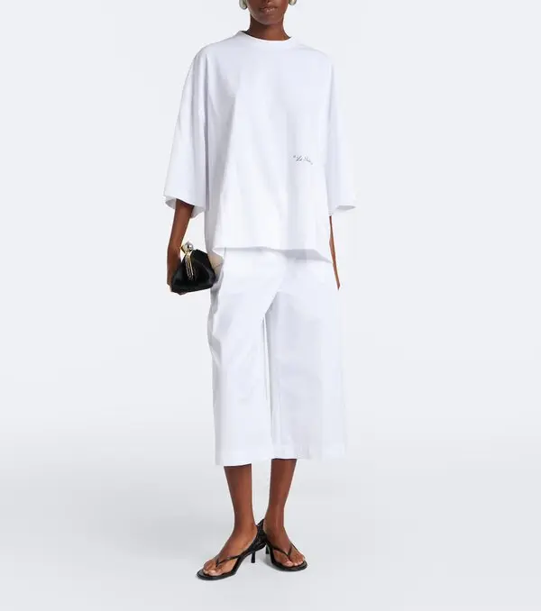 Jacquemus Le Palmier" Printed Cotton T-shirt