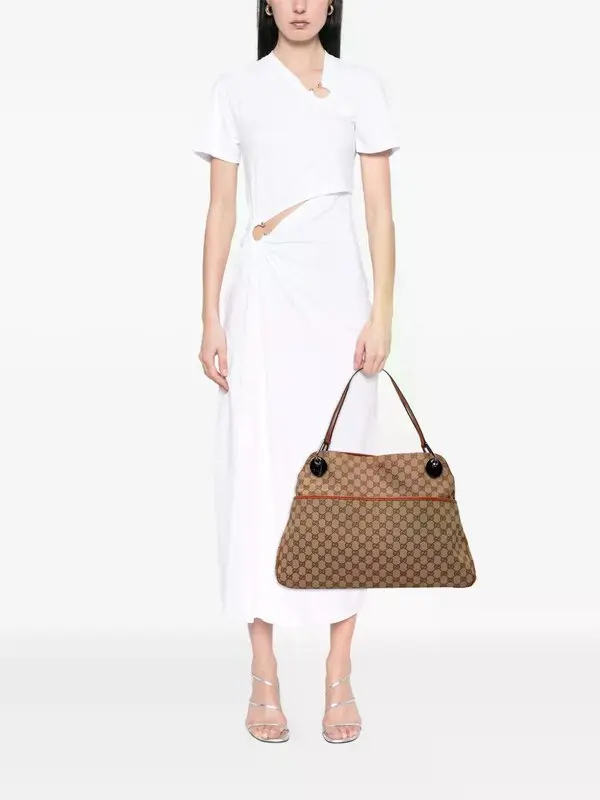 Gucci 2000-2015 Gg Canvas Eclipse Shoulder Bag
