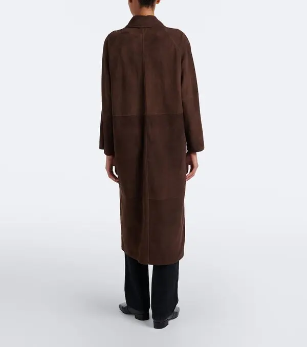 ARMA Judy Suede Coat - Brown