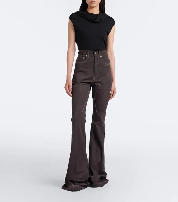 Rick Owens Bollan Bootcut Jeans