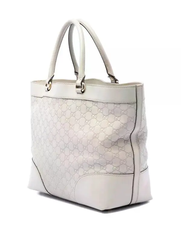 Gucci Embossed Leather Tote Bag