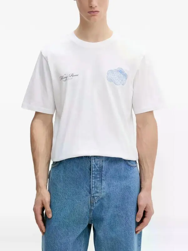 Filling Pieces Citrus Graphic-print T-shirt - White