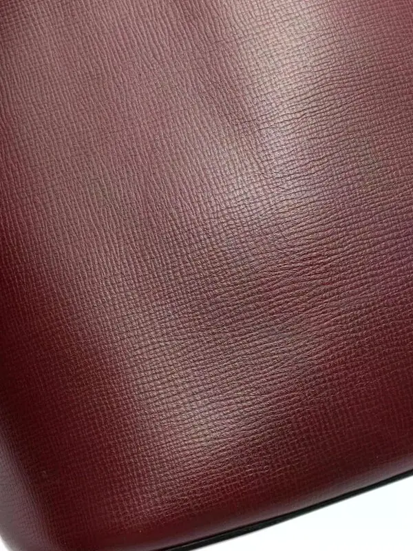 Cartier 2000-2026 Leather Must De Shoulder Bag - Red