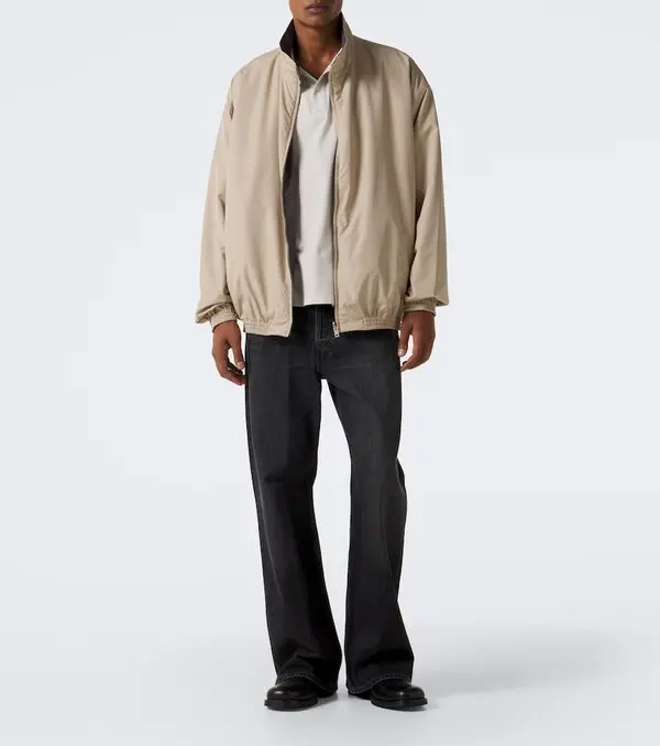 Acne Studios Reversible Blouson Jacket - Beige