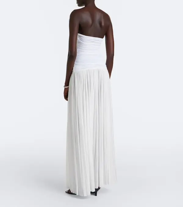 Christopher Esber Salacia Ruched Bustier Gown