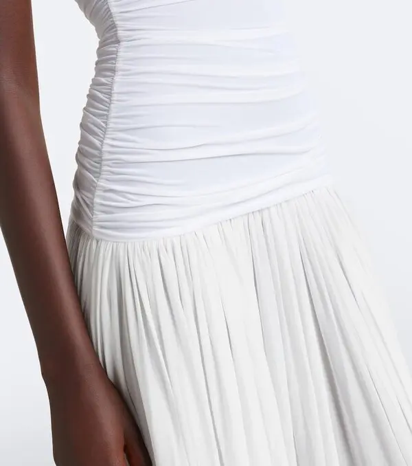 Christopher Esber Salacia Ruched Bustier Gown