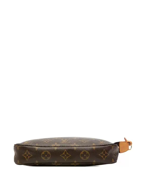 LOUIS VUITTON 2002 Monogram Pochette Accessoires Shoulder Bag