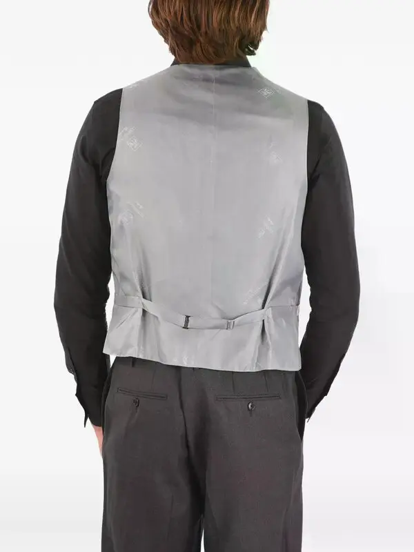 Corneliani Single-breasted Wool Waistcoat