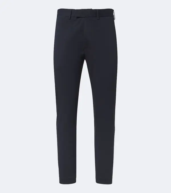 TOM FORD Cotton Slim Pants - Blue