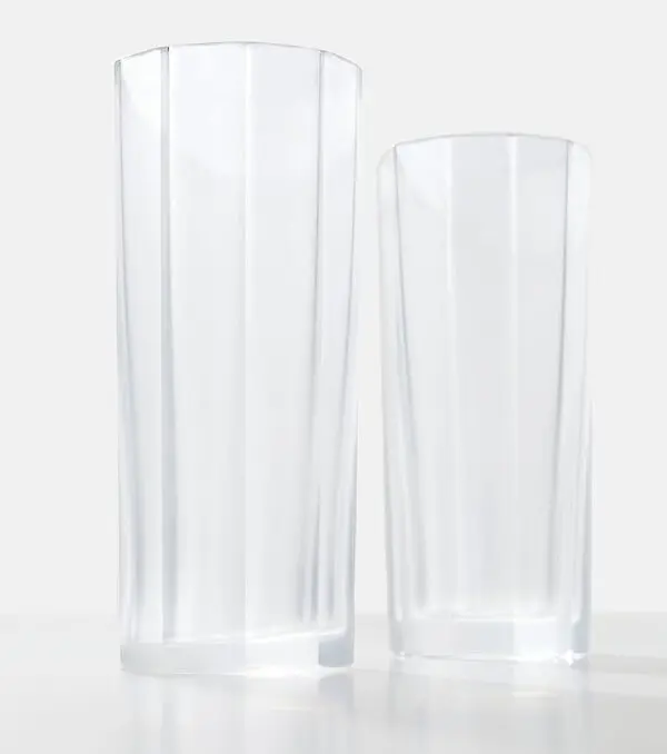NASONMORETTI Dodeca Set Of 2 Highball Glasses - Transparent