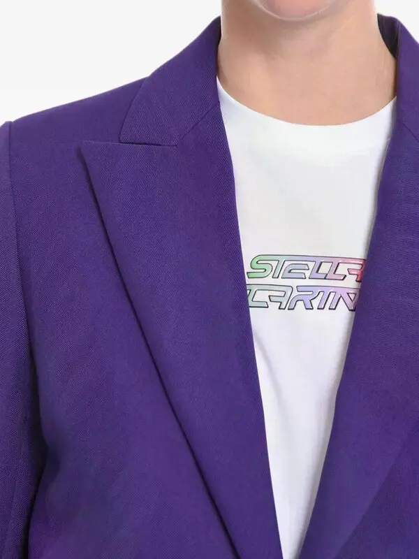 SUPER BLOND Single-breasted Peak-lapel Blazer