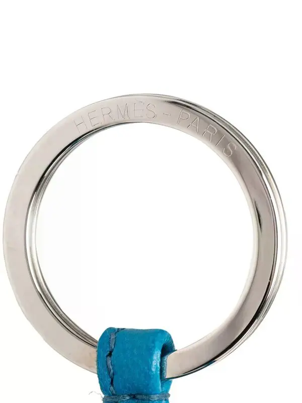 Hermès 2005-2026 Milo Lambskin Carmen Ring Key Chain
