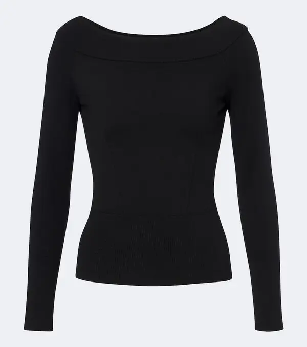 Max Mara Wool-blend Sweater - Black