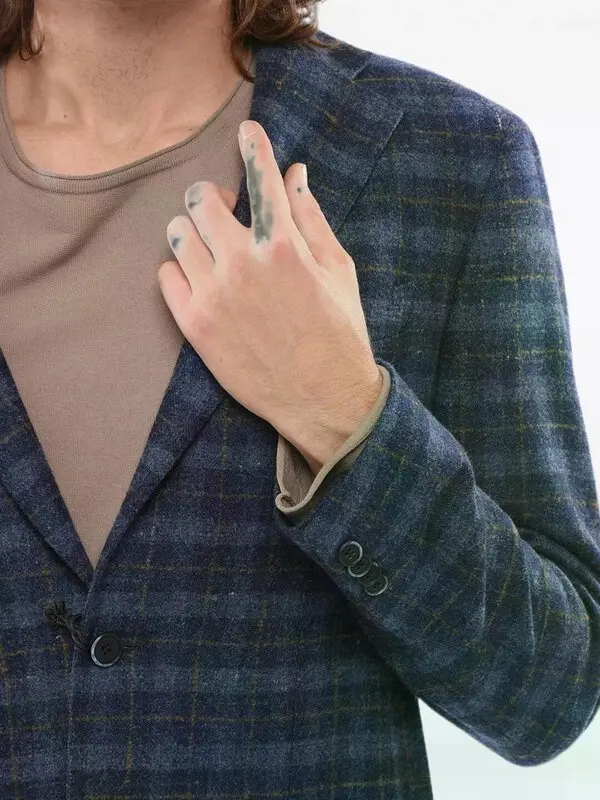 Corneliani Nino Danieli Checked Blazer