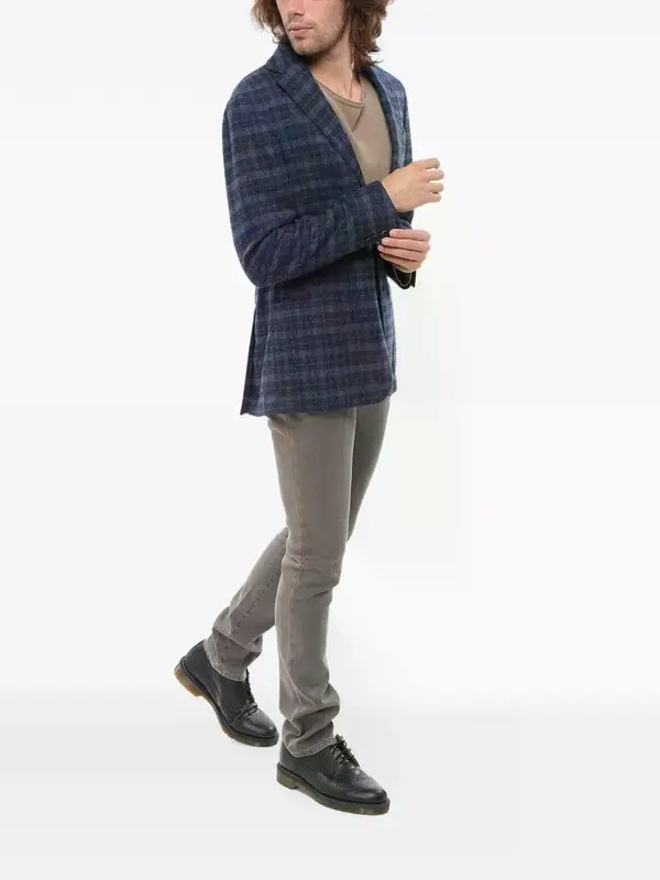 Corneliani Nino Danieli Checked Blazer