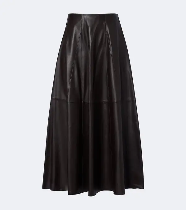 ARMA Eleni Suede Midi Skirt