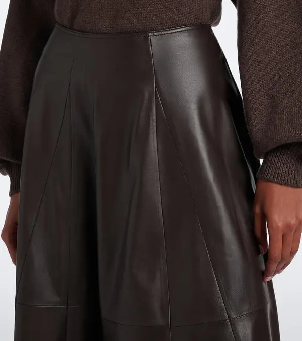 ARMA Eleni Suede Midi Skirt