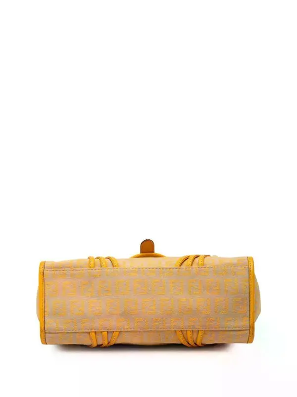 Fendi Zucchino Canvas Handbag