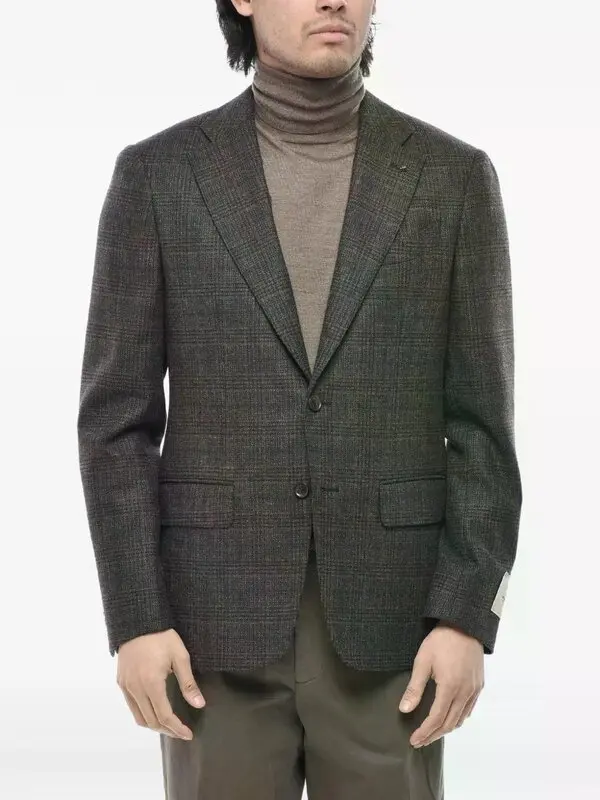 Corneliani Single-breasted Blazer - Brown