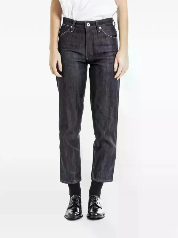 JIL SANDER Twisted Seam Jeans - Blue