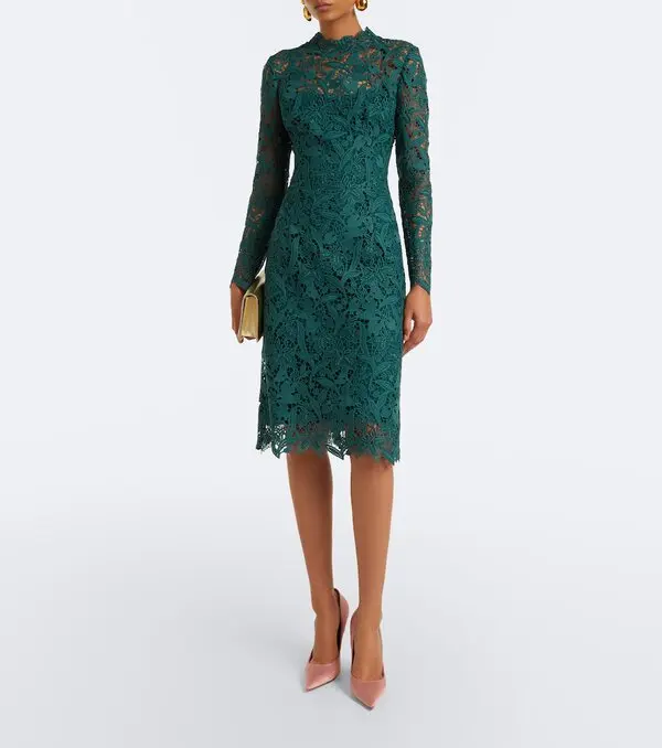 Monique Lhuillier Lace Mini Dress