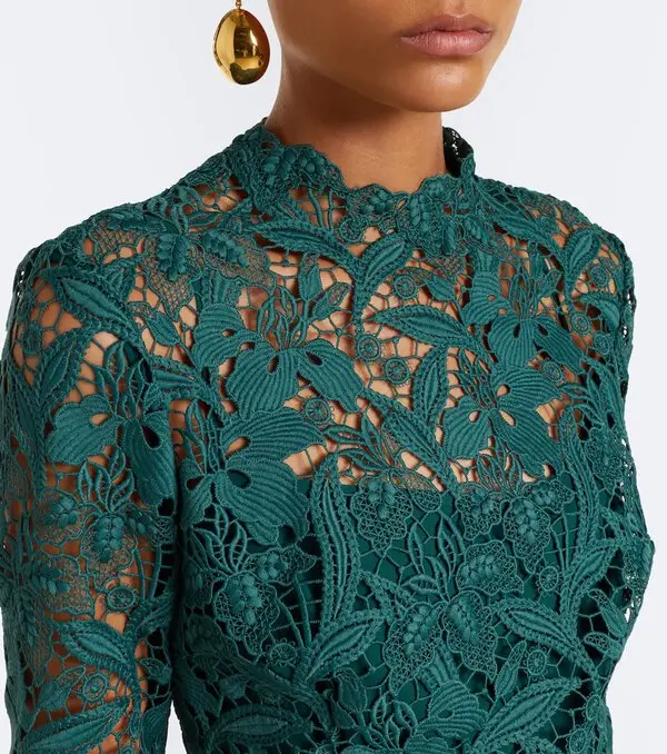 Monique Lhuillier Lace Mini Dress