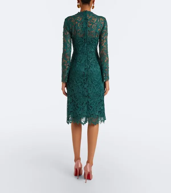 Monique Lhuillier Lace Mini Dress